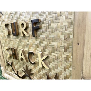 Surf Shack | Bamboo Sign 20" - Etsy