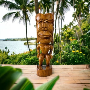 Kane Tiki Hawaii Museum Replica 40 stained - Etsy