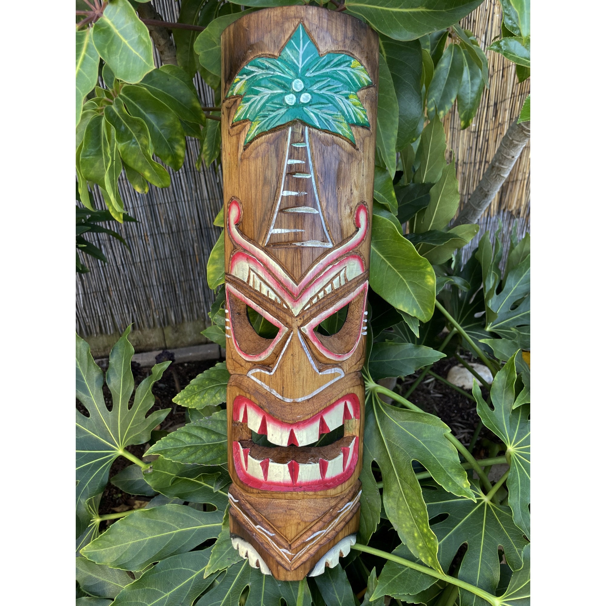 Life Hawaiian Tiki Mask 20 - Etsy