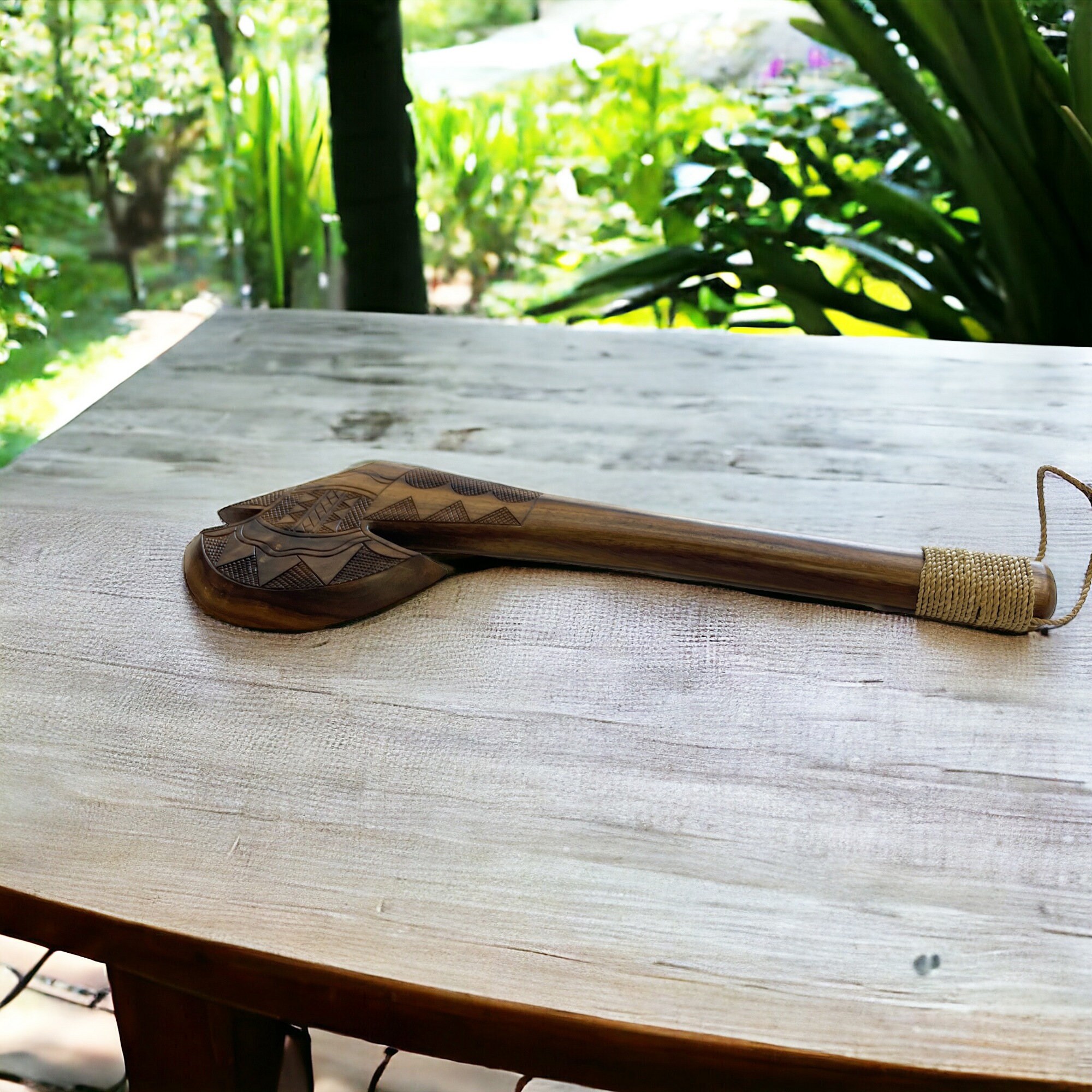 Hawaiian Axe Club Polynesian Replica - Etsy