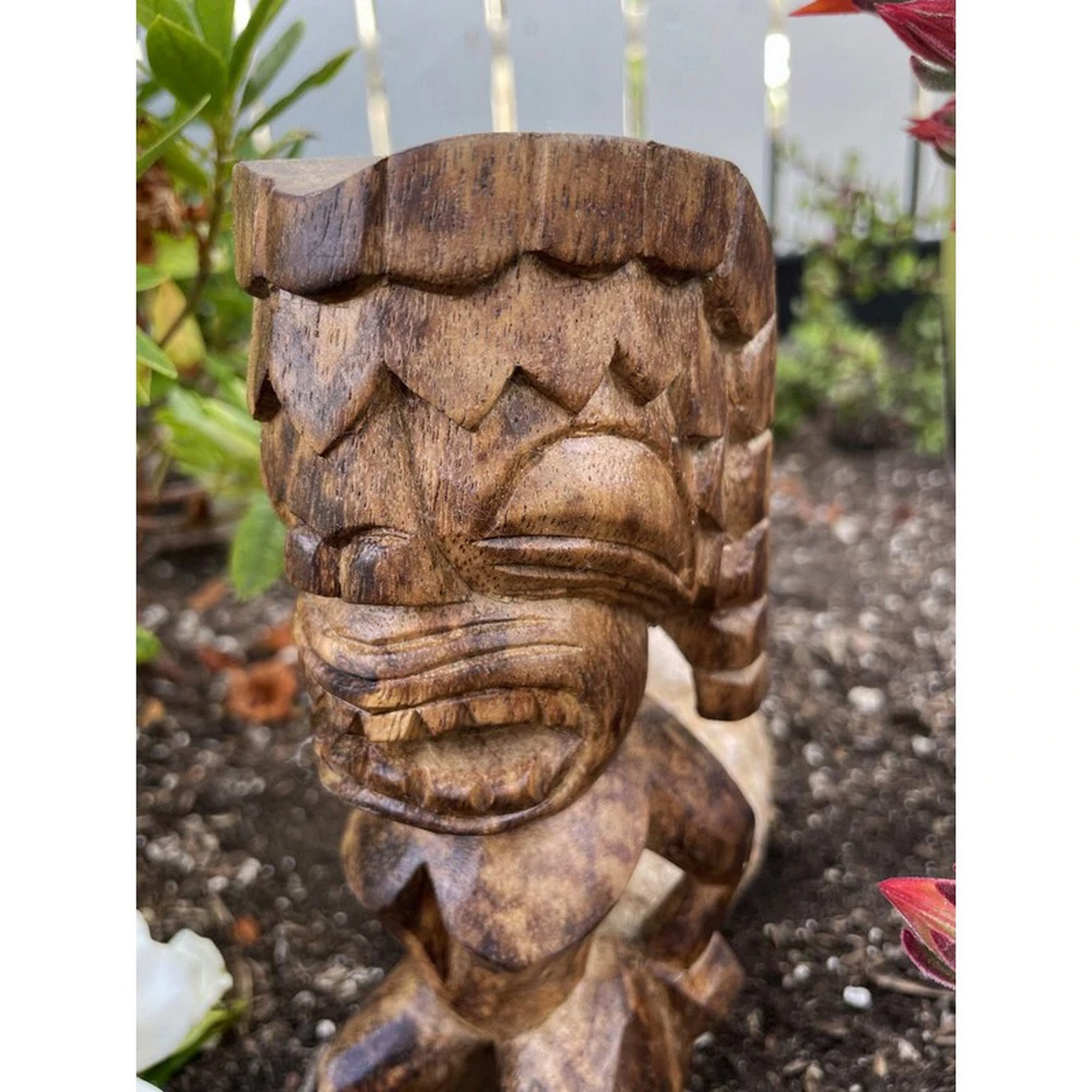 Ku Tiki God | Traditional Hawaiian 8" - Etsy