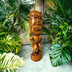 Kane Tiki Hawaii Museum Replica 40 stained - Etsy