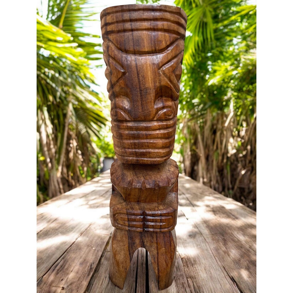 Marquesas Island Totem | Polynesian Heritage 20" - Etsy