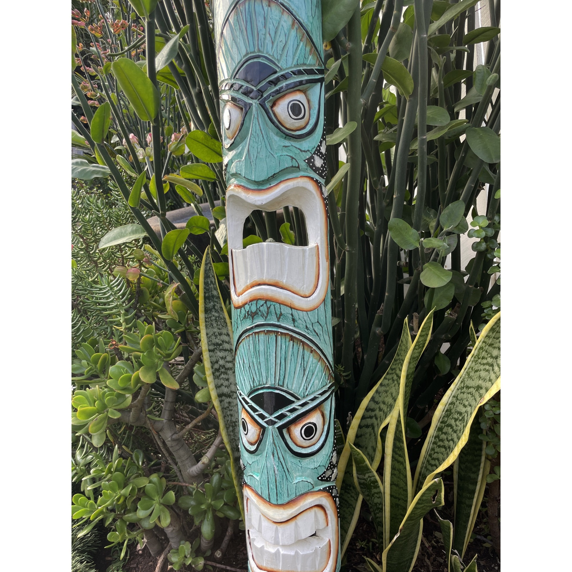 Life and Ocean Tiki Mask 40 - Etsy