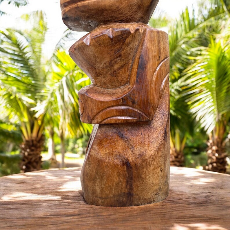Marquesas Island Totem | Polynesian Heritage 20" - Etsy