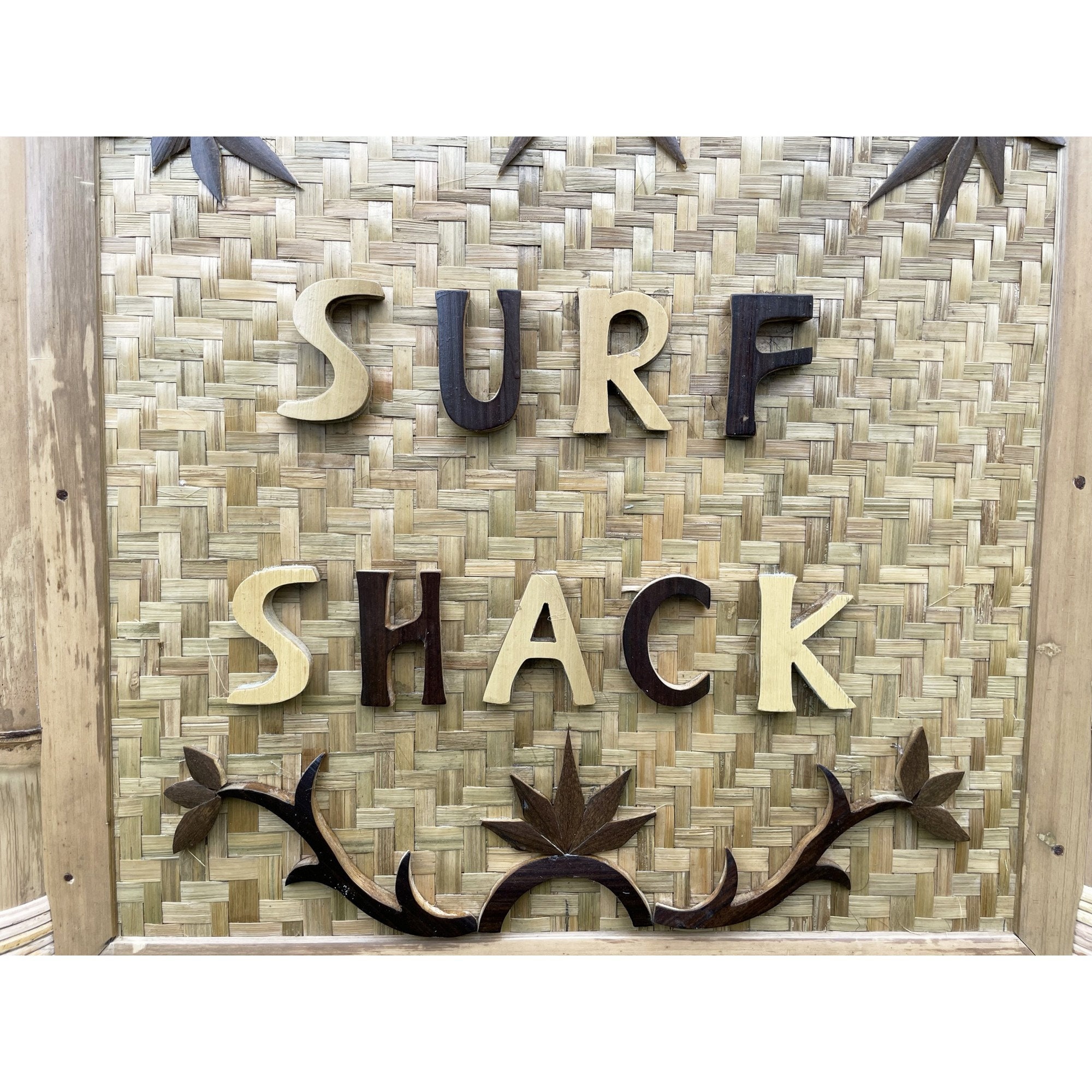Surf Shack | Bamboo Sign 20" - Etsy