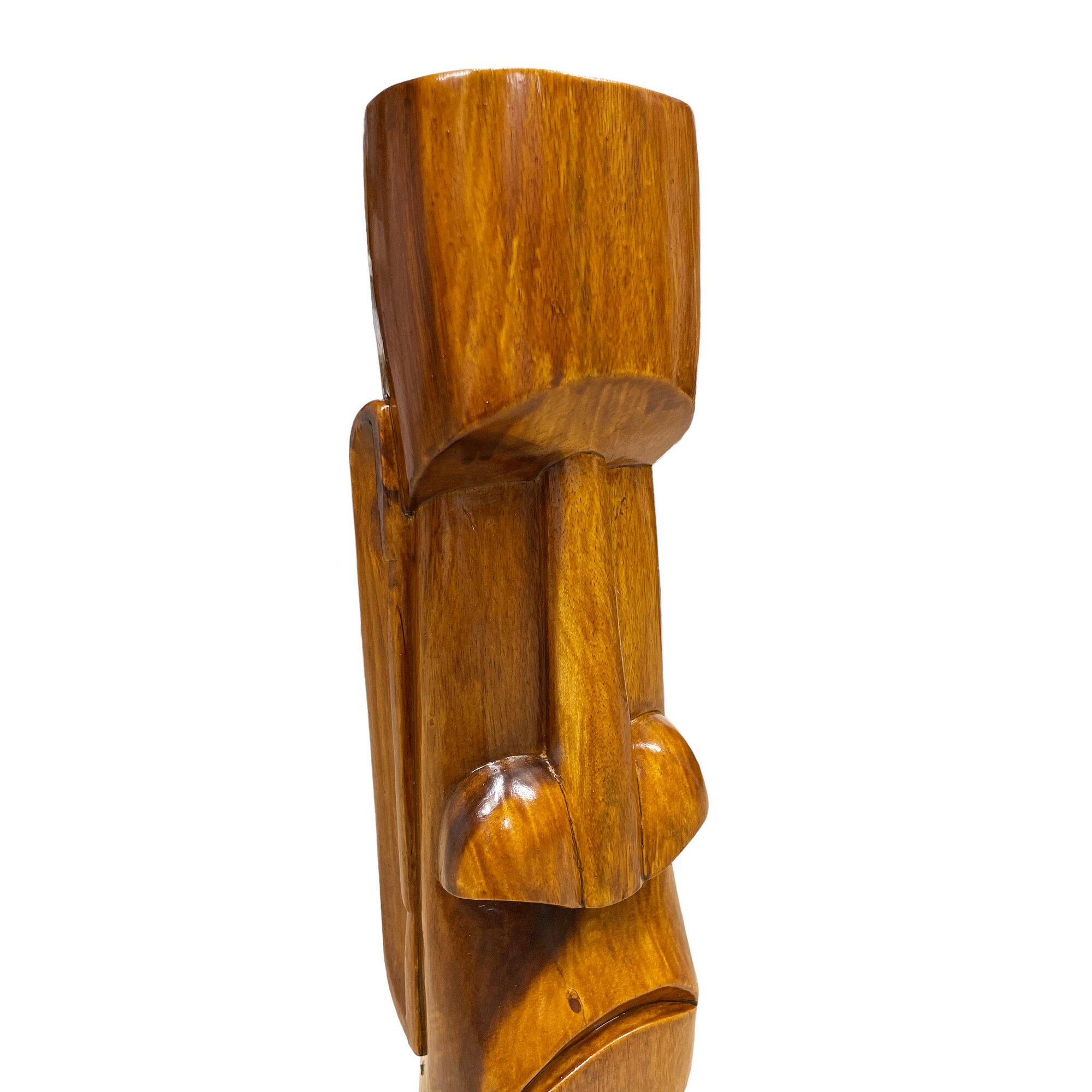 Moai Easter Island Tiki 20 dark Oak - Etsy