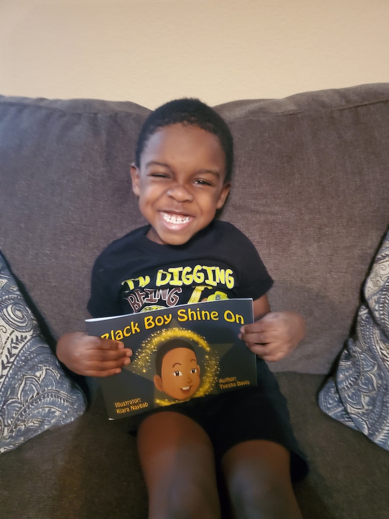 Black Boy Shine on | Children's Book - Etsy