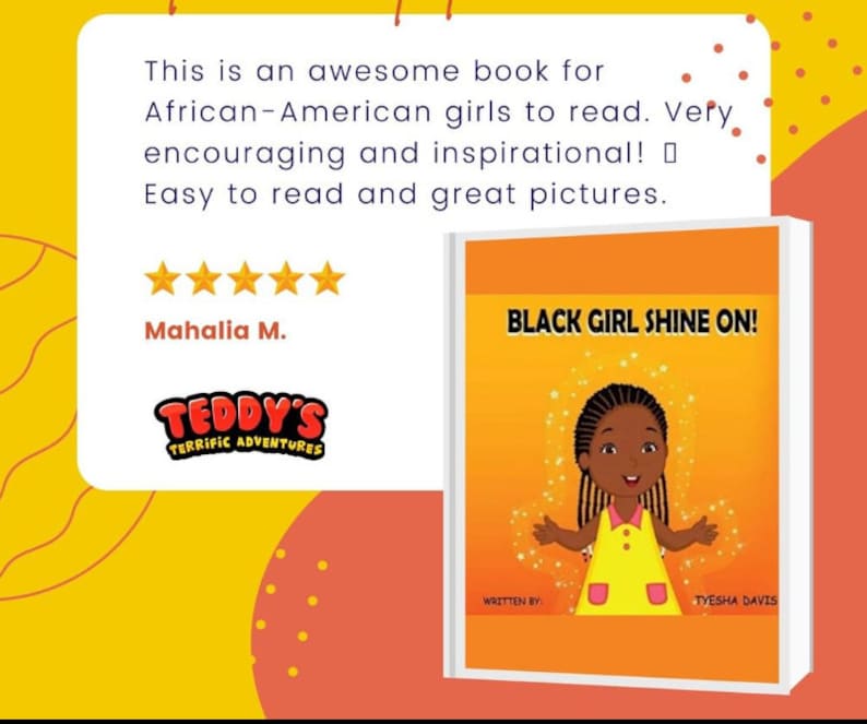 Black Girl Shine On! | Children's Book - Etsy