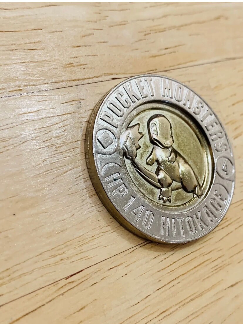 Charmander Pokemon TOMY Coin Medal Nintendo From Japan TMM-23 - Etsy