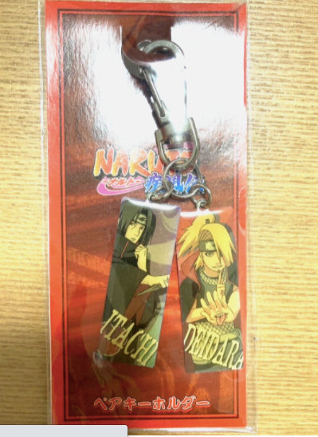 Itachi Uchiha Deidara NARUTO Key Chain Pair Keychain BANDAI From Japan ...