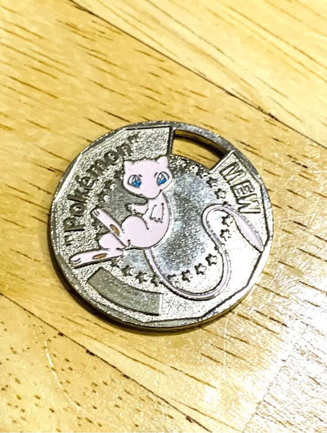 Mew Pokemon Metal Coin Nintendo From Japan BZ-32 - Etsy
