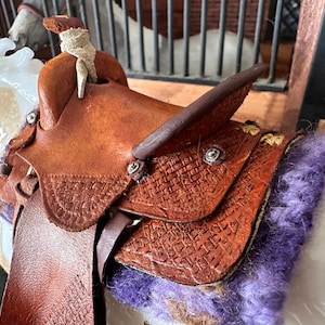 Make a Model Horse Ranch Saddle for Your Breyer or Stone Model Horse ...