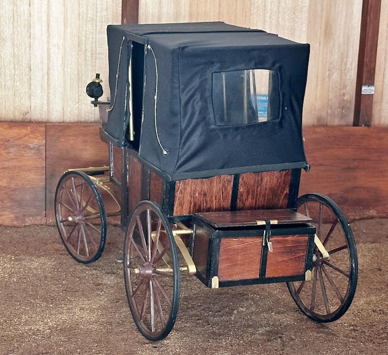 Pattern to Make a Model Landau Carriage - Great for a Team of Breyers ...