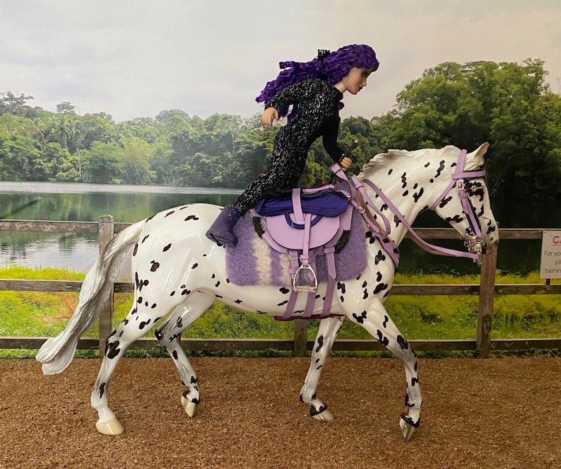 Pattern to Make a Model Horse Trick Riding Saddle and Dolls Jumpsuit - Etsy