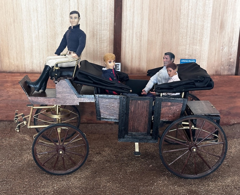Pattern to Make a Model Landau Carriage - Great for a Team of Breyers ...