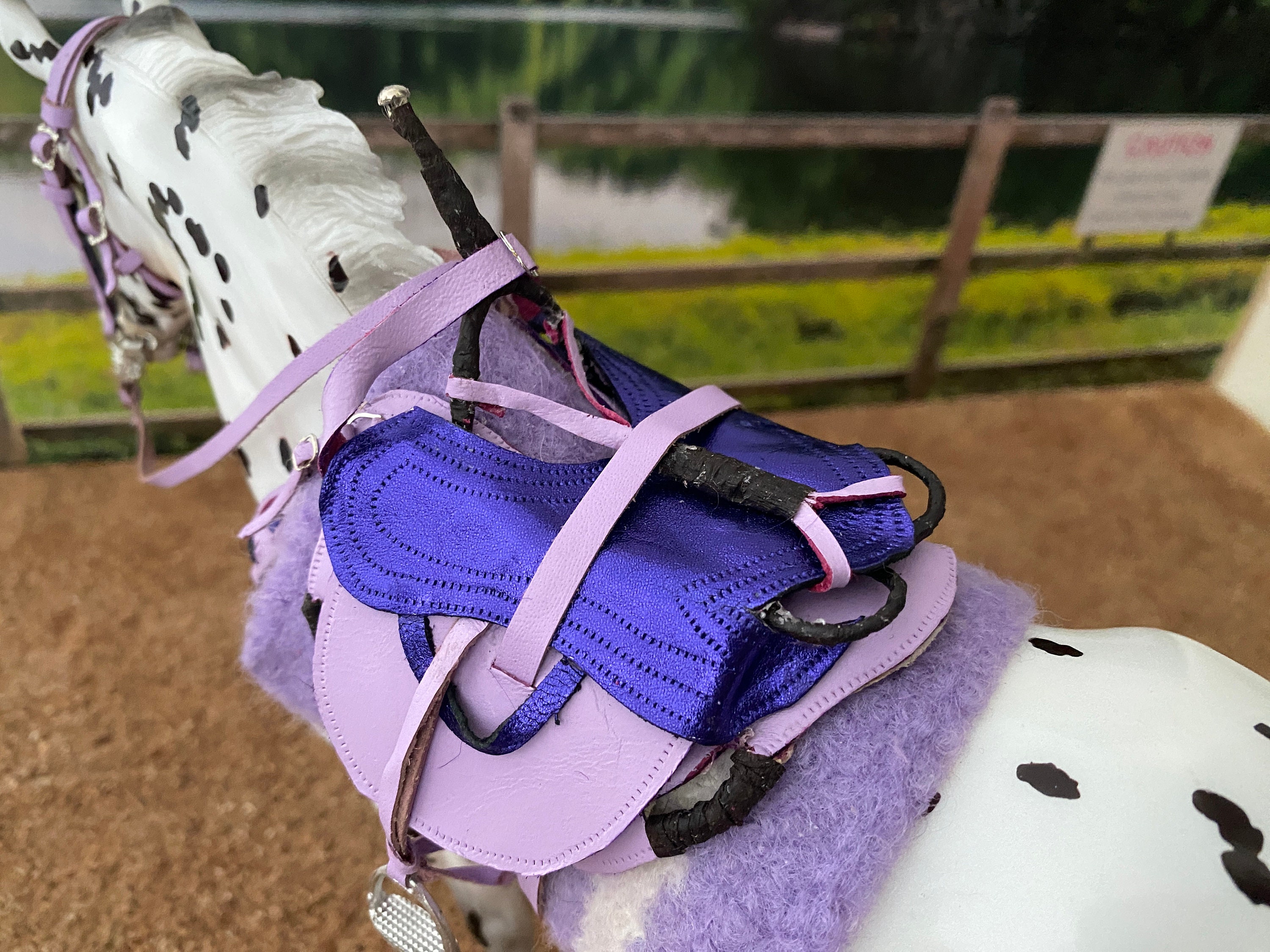 Pattern to Make a Model Horse Trick Riding Saddle and Dolls Jumpsuit - Etsy