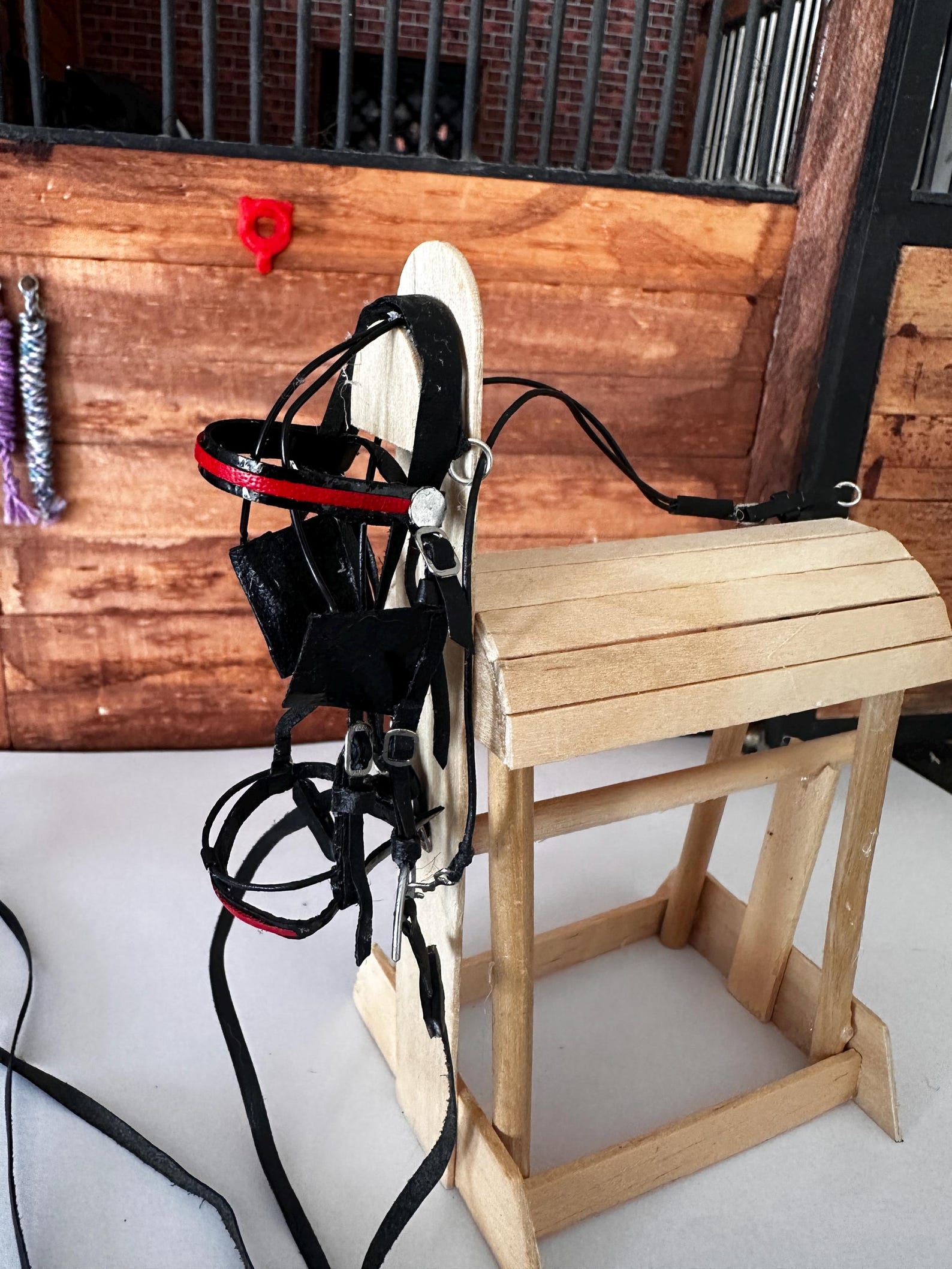 Fine Harness for a Model Horse - Full Instructions on How to Make One ...
