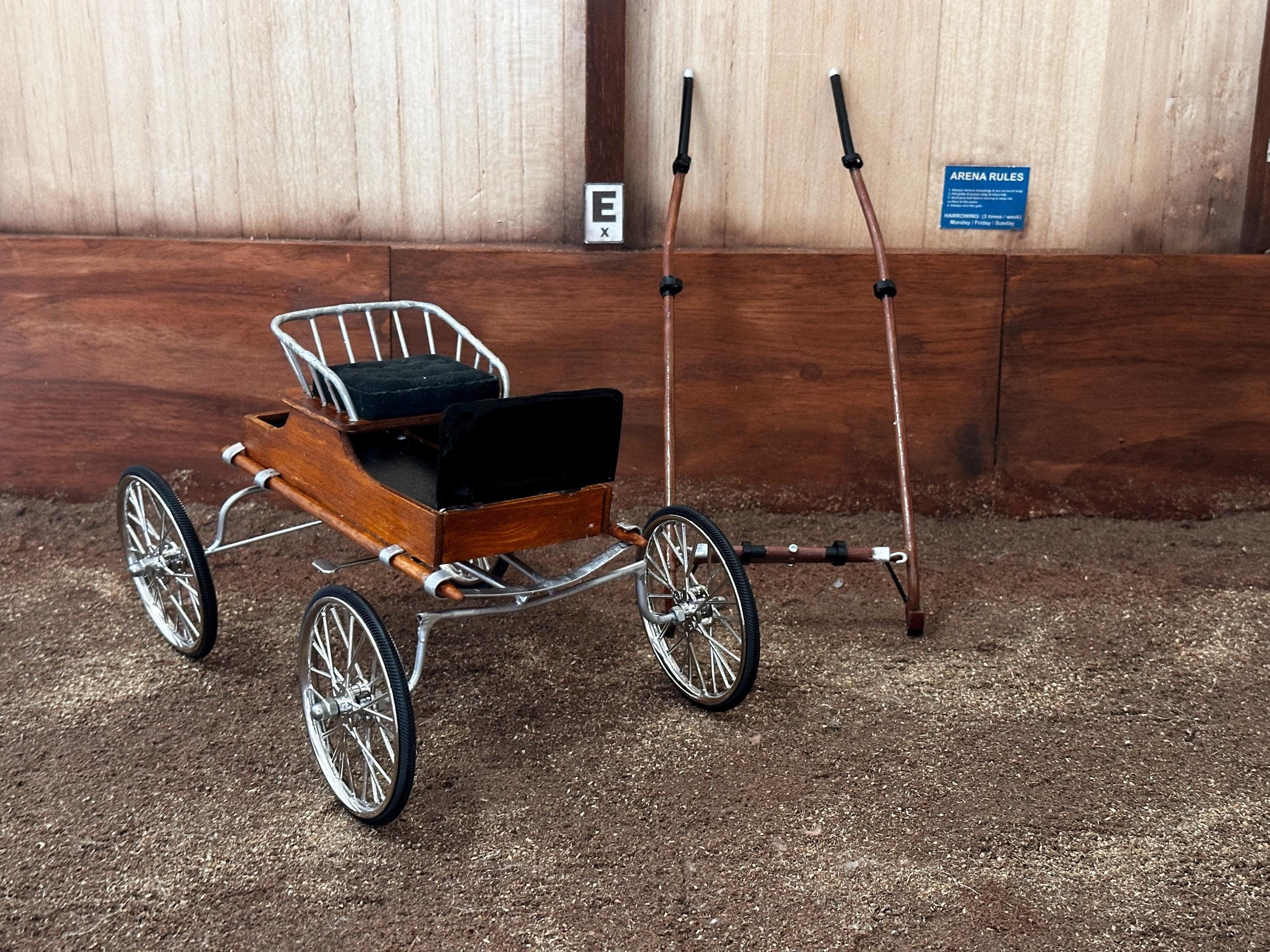 4 Wheel Fine Harness Buggy - Pattern and Step by Step Instructions for ...