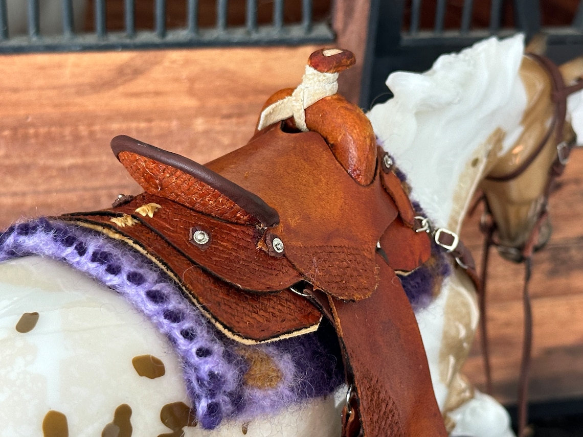 Make a Model Horse Ranch Saddle for Your Breyer or Stone Model Horse ...