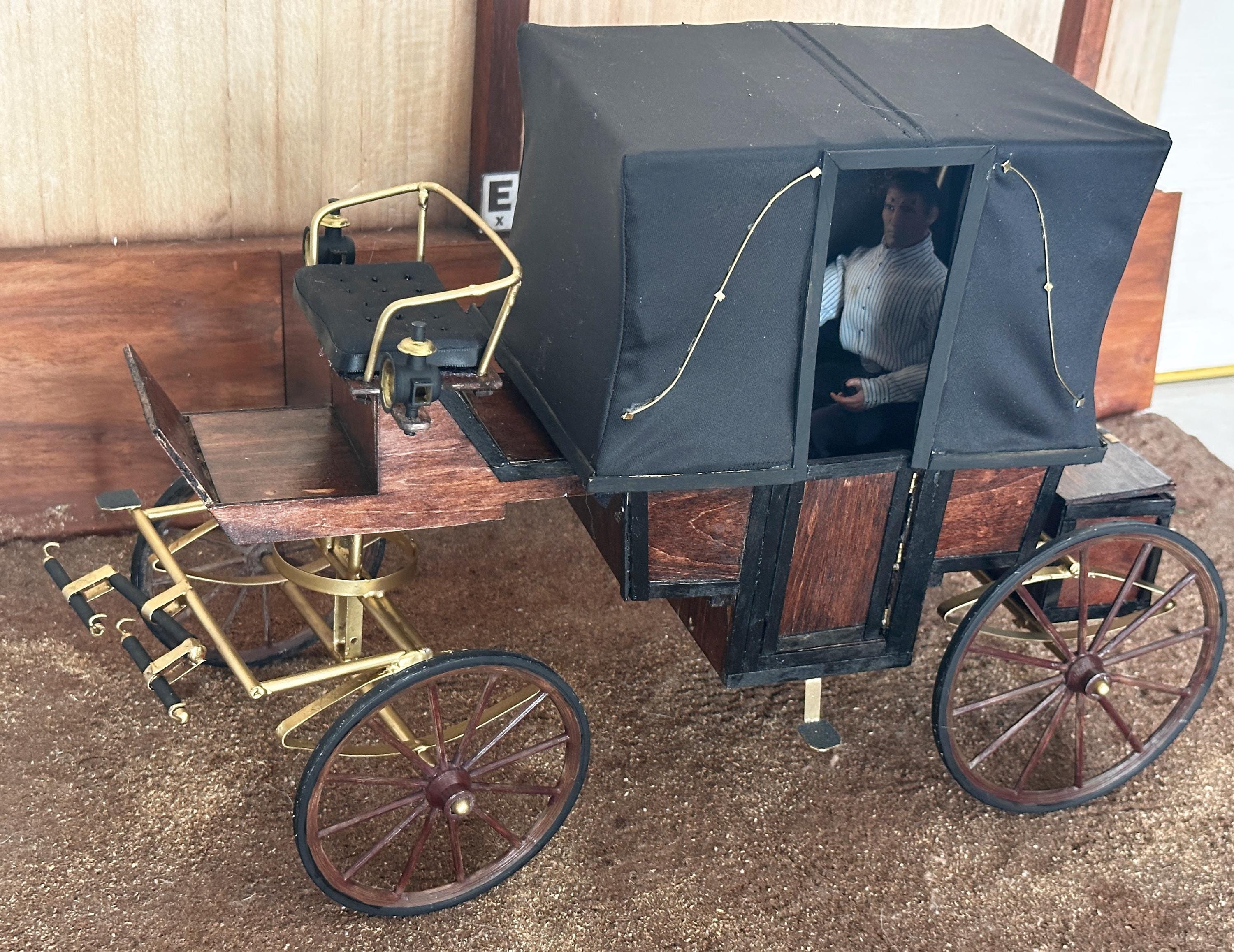 Pattern to Make a Model Landau Carriage - Great for a Team of Breyers ...