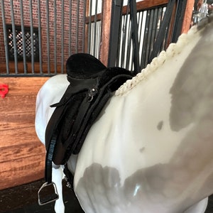 Pattern to Make a Model Horse Dressage Saddle - Etsy