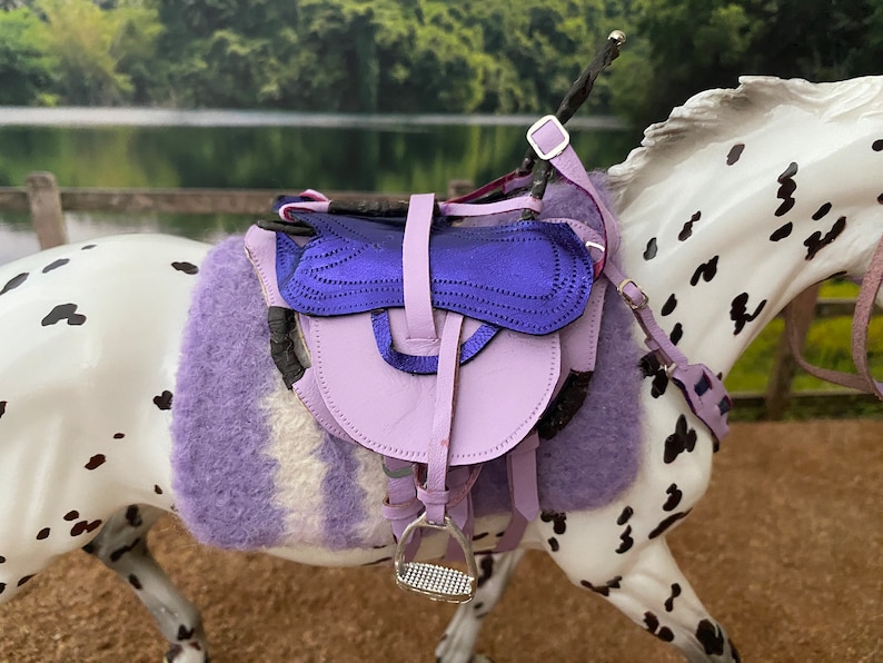 Pattern to Make a Model Horse Trick Riding Saddle and Dolls Jumpsuit - Etsy