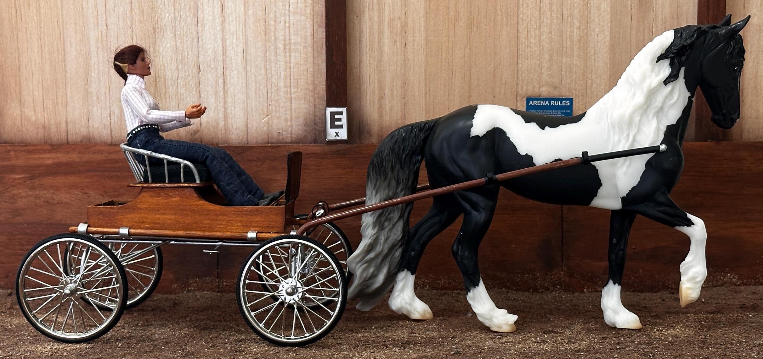 4 Wheel Fine Harness Buggy - Pattern and Step by Step Instructions for ...