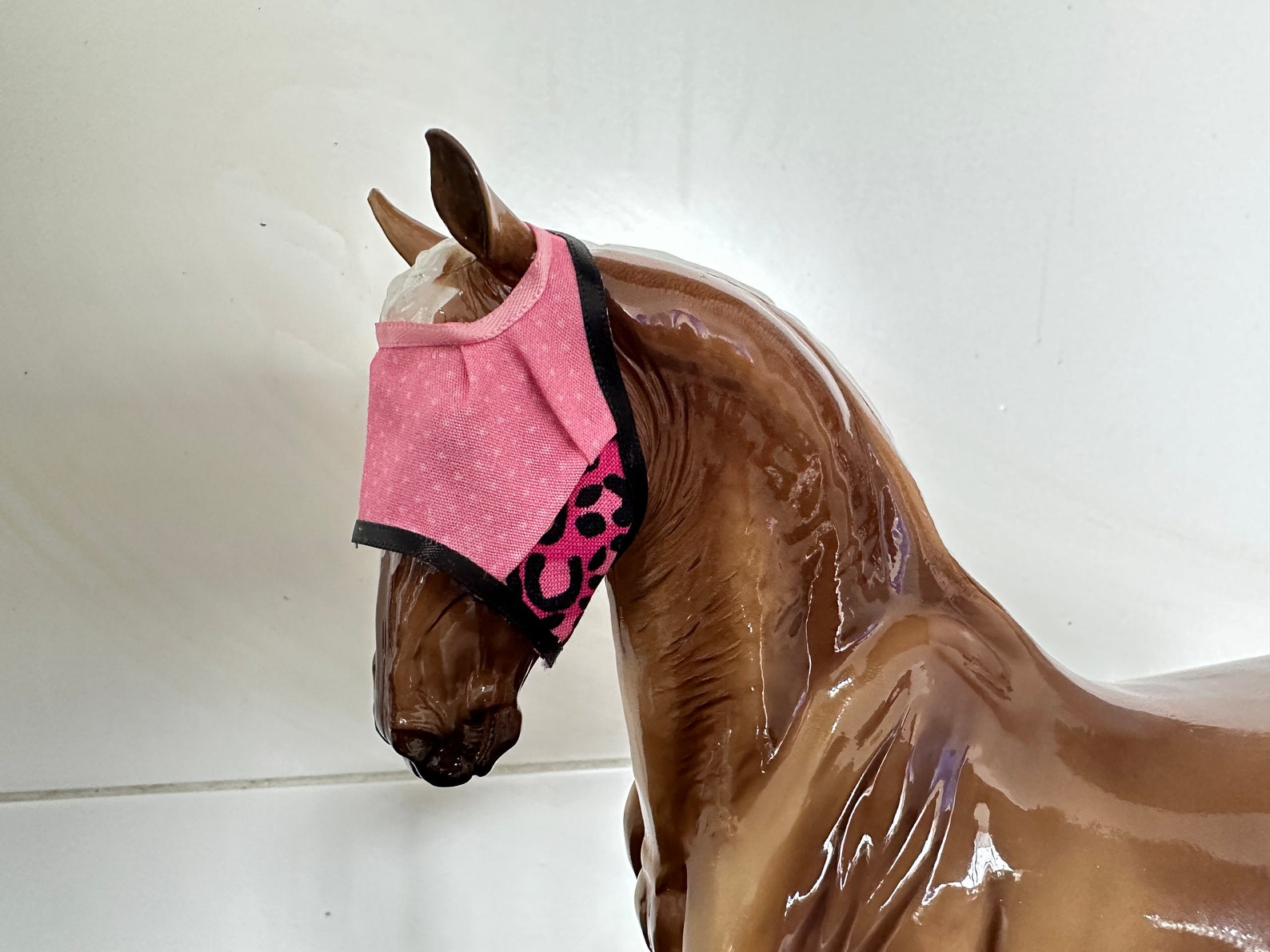Pattern to Make a Model Horse Fly Mask - No Sew - Etsy