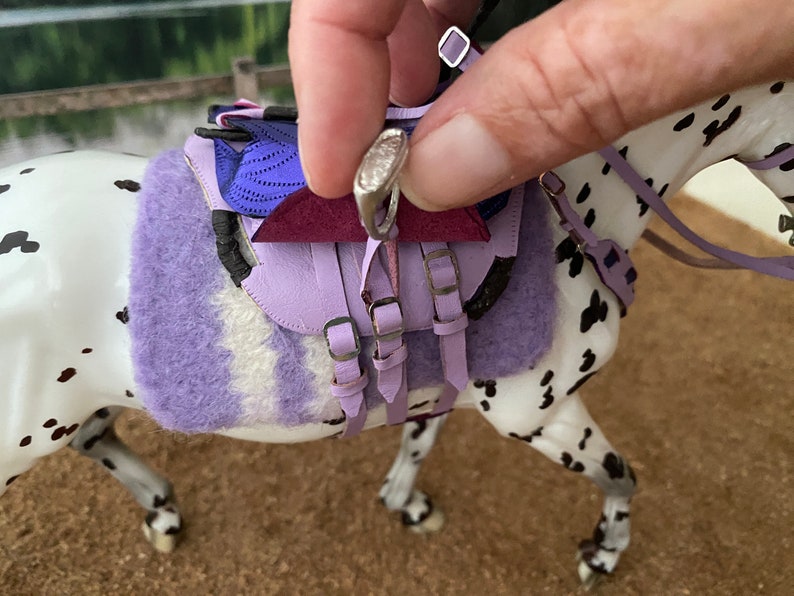 Pattern to Make a Model Horse Trick Riding Saddle and Dolls Jumpsuit - Etsy