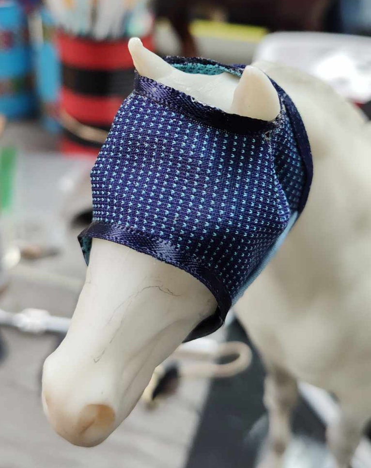 Pattern to Make a Model Horse Fly Mask - No Sew - Etsy