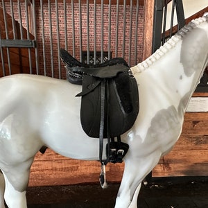 Pattern to Make a Model Horse Dressage Saddle - Etsy