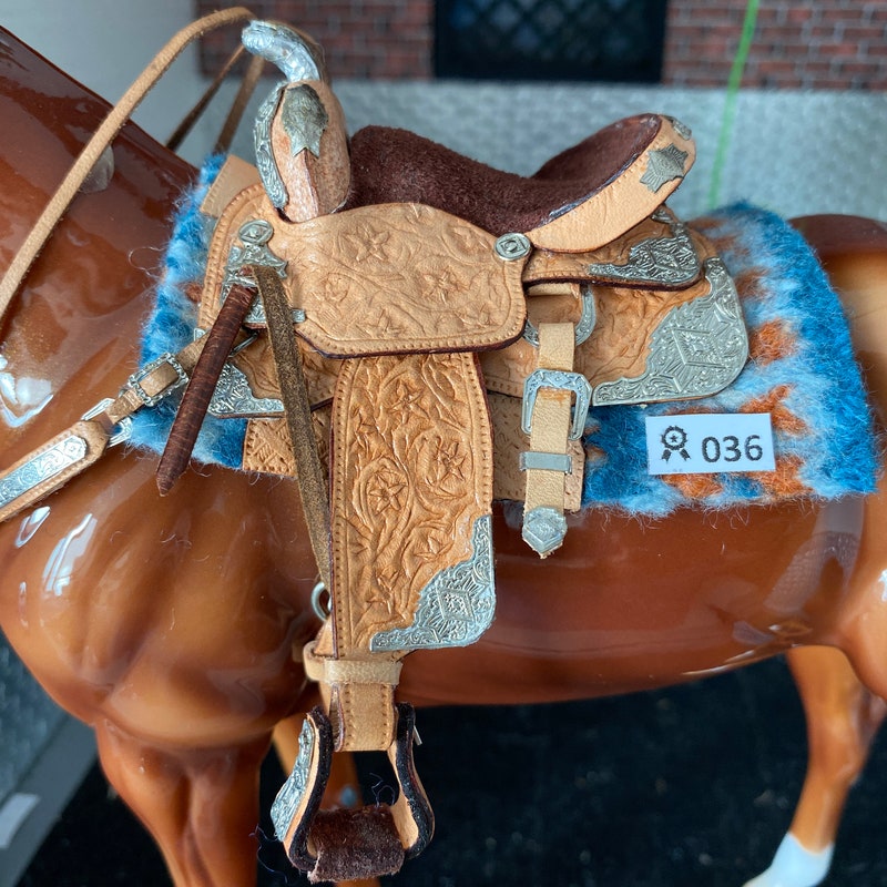 Model Horse Western Saddle - Etsy