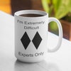 Geometric Gem Diamond Two Tone Mug - Etsy