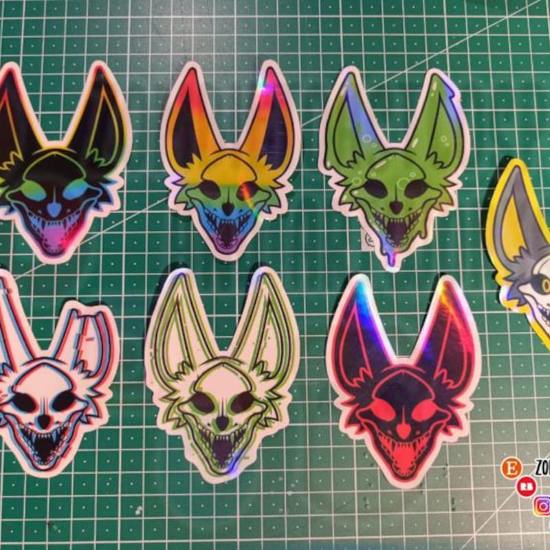 Furry Sticker Packs - Etsy