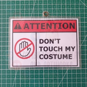 Cosplayer/ Fursuit Badges, Different Designs, Custom Text and Color ...