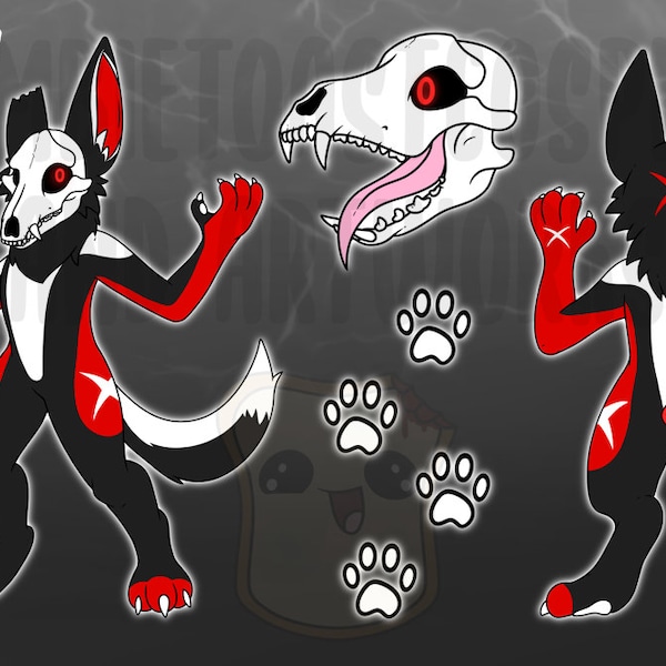 Skulldog Ref Art - Etsy