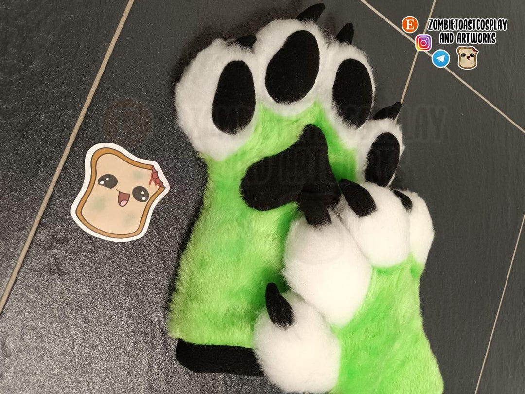 Premade MQ Furry Fursuit Hand Paws - Etsy