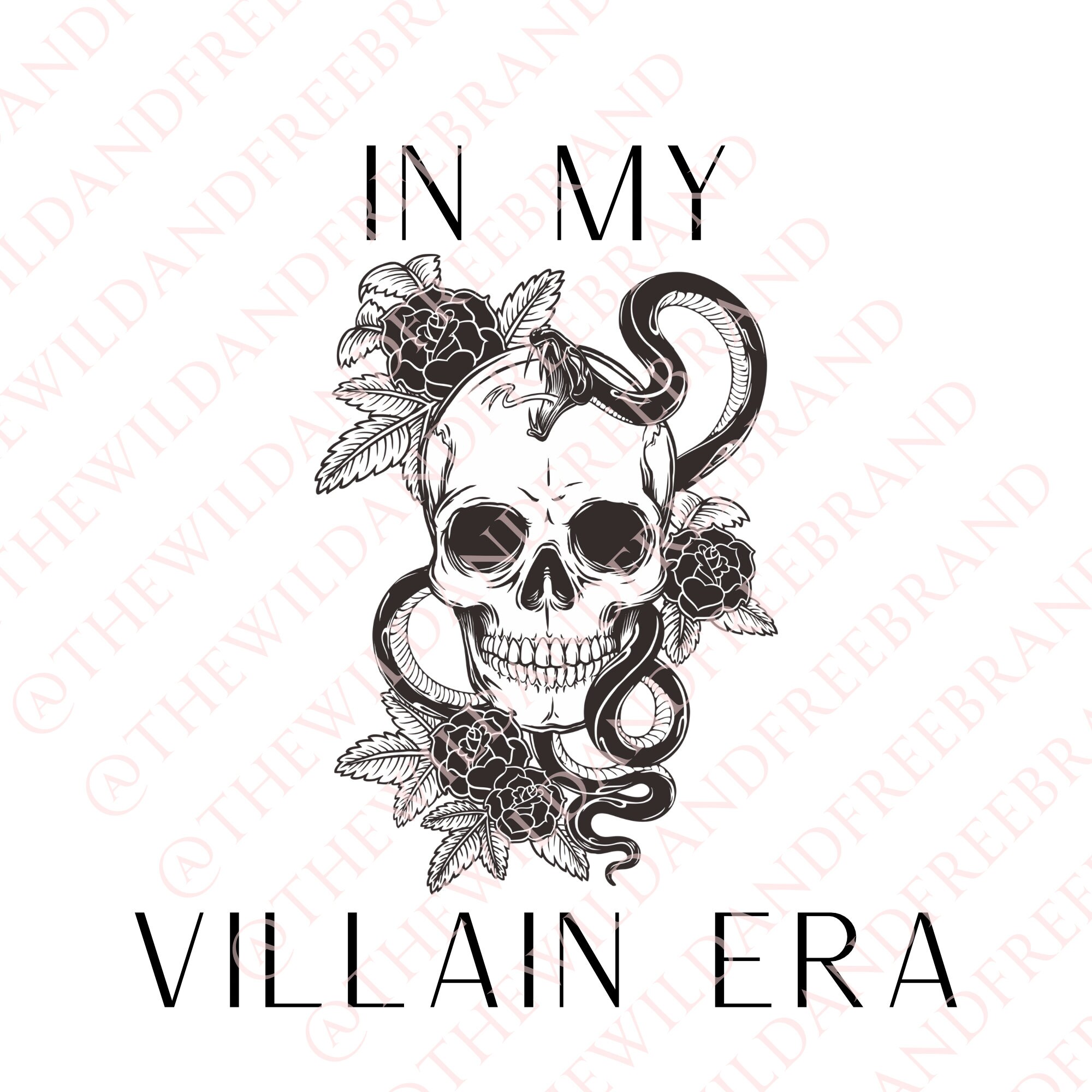 In My Villain Era Png - Etsy