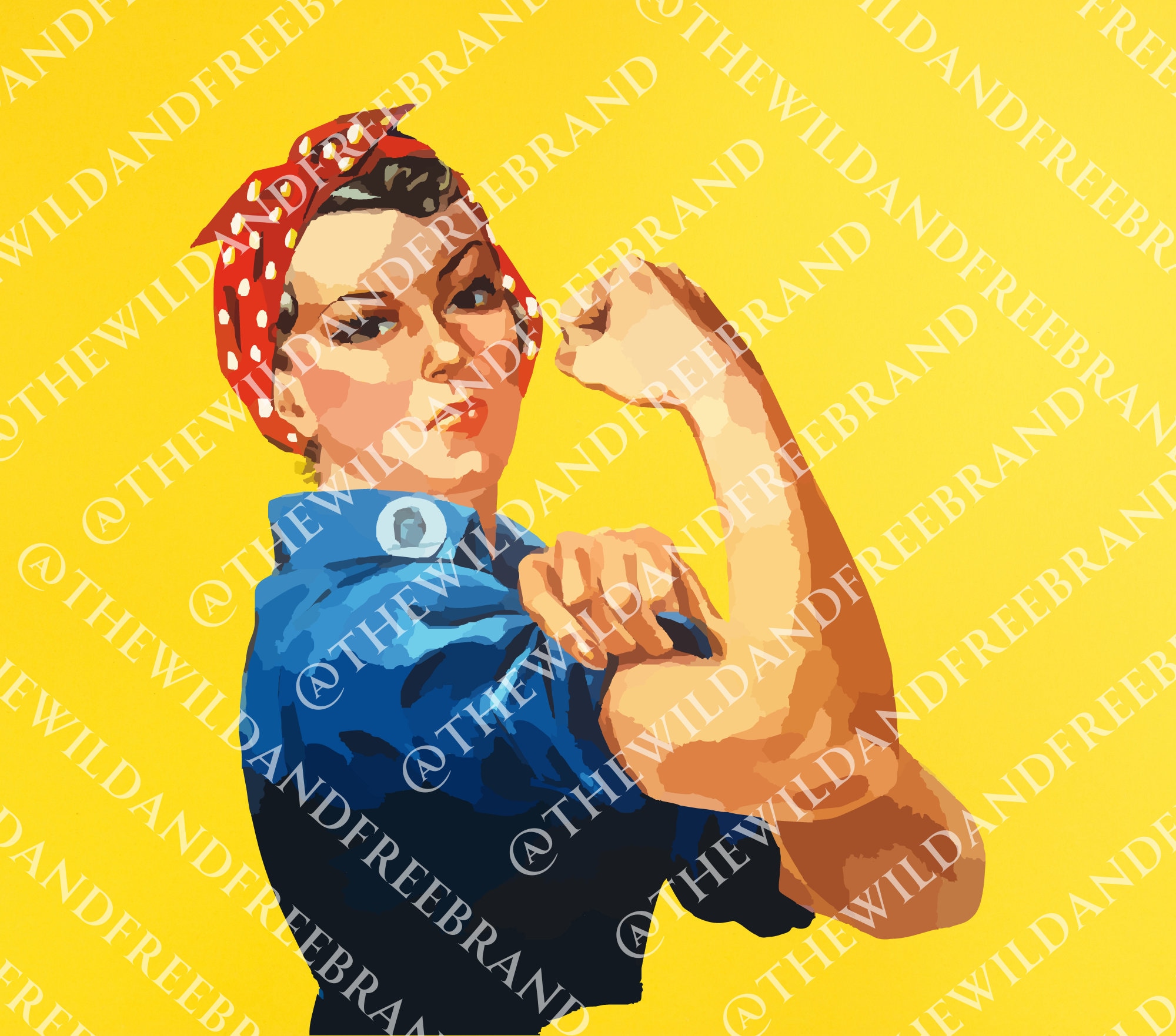 Rosie the Riveter Tumbler Png - Etsy
