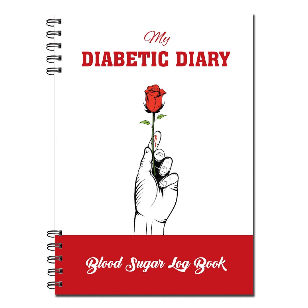 My Diabetic Diary | Blood Sugar Log Book| 2 Years | A5 (148mm X 210mm ...