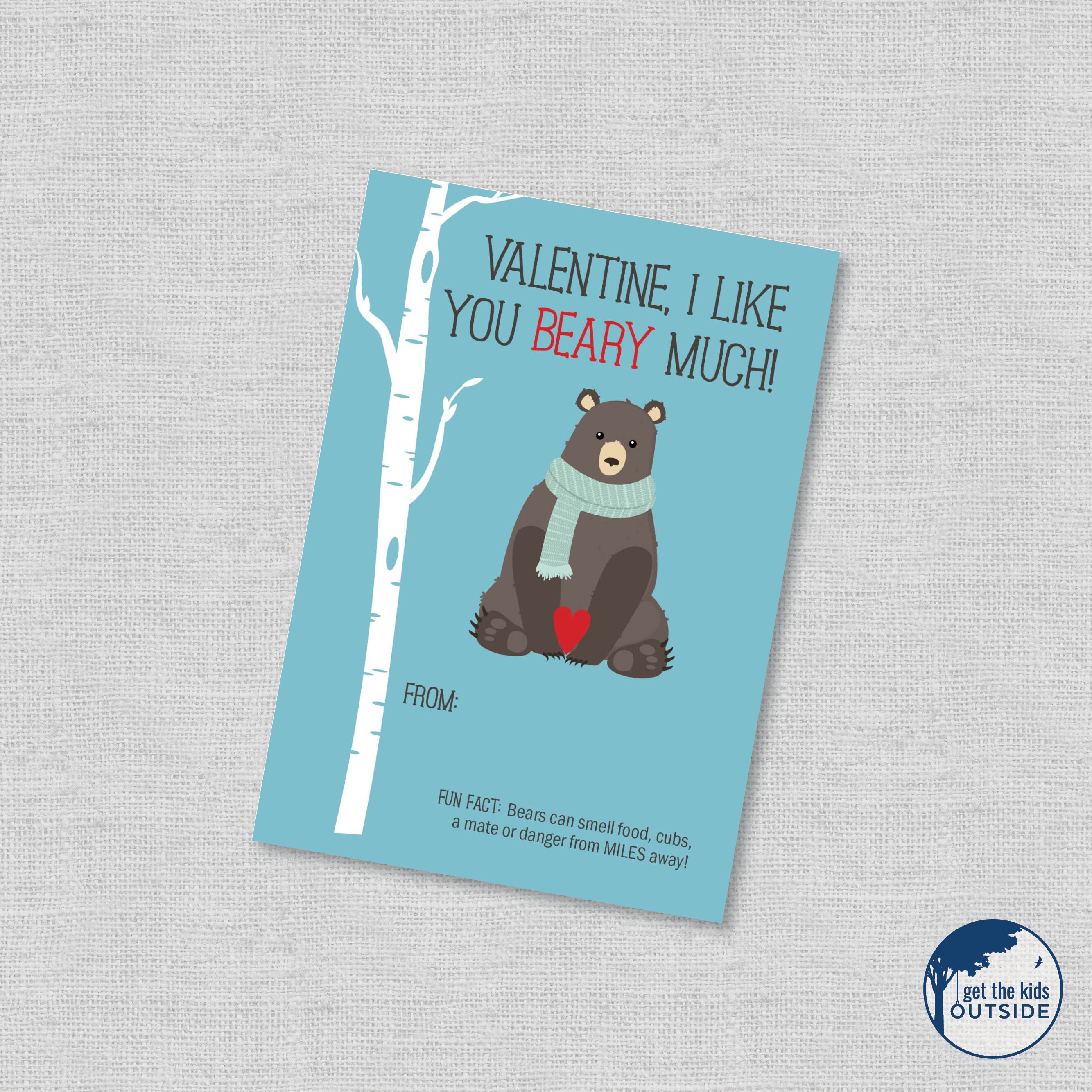 Printed WOODLAND ANIMALS Valentine's Day Cards . SET of 12 - Etsy