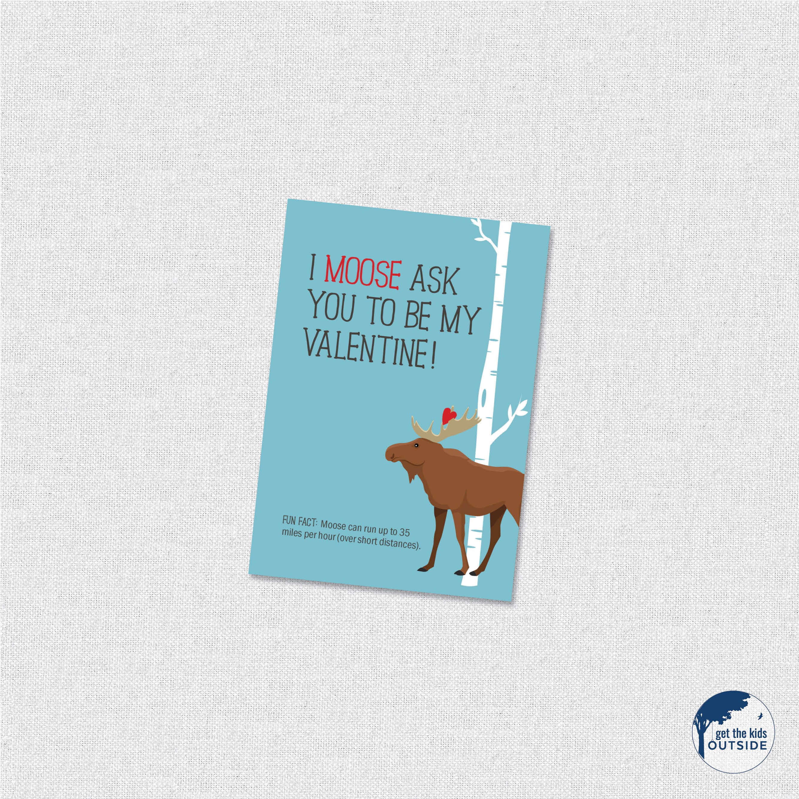 Printable WOODLAND ANIMALS Valentine's Day Cards . Kids Valentines ...