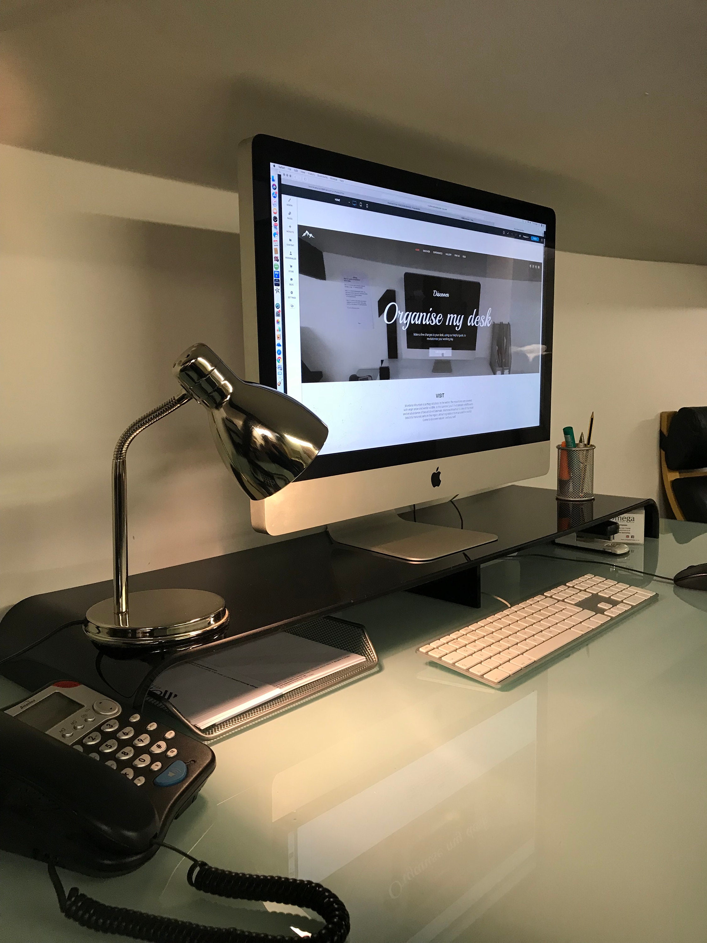 Perspex Monitor Stands - Etsy