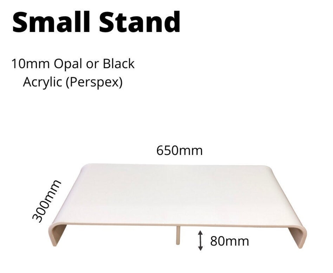 Perspex Monitor Stands - Etsy