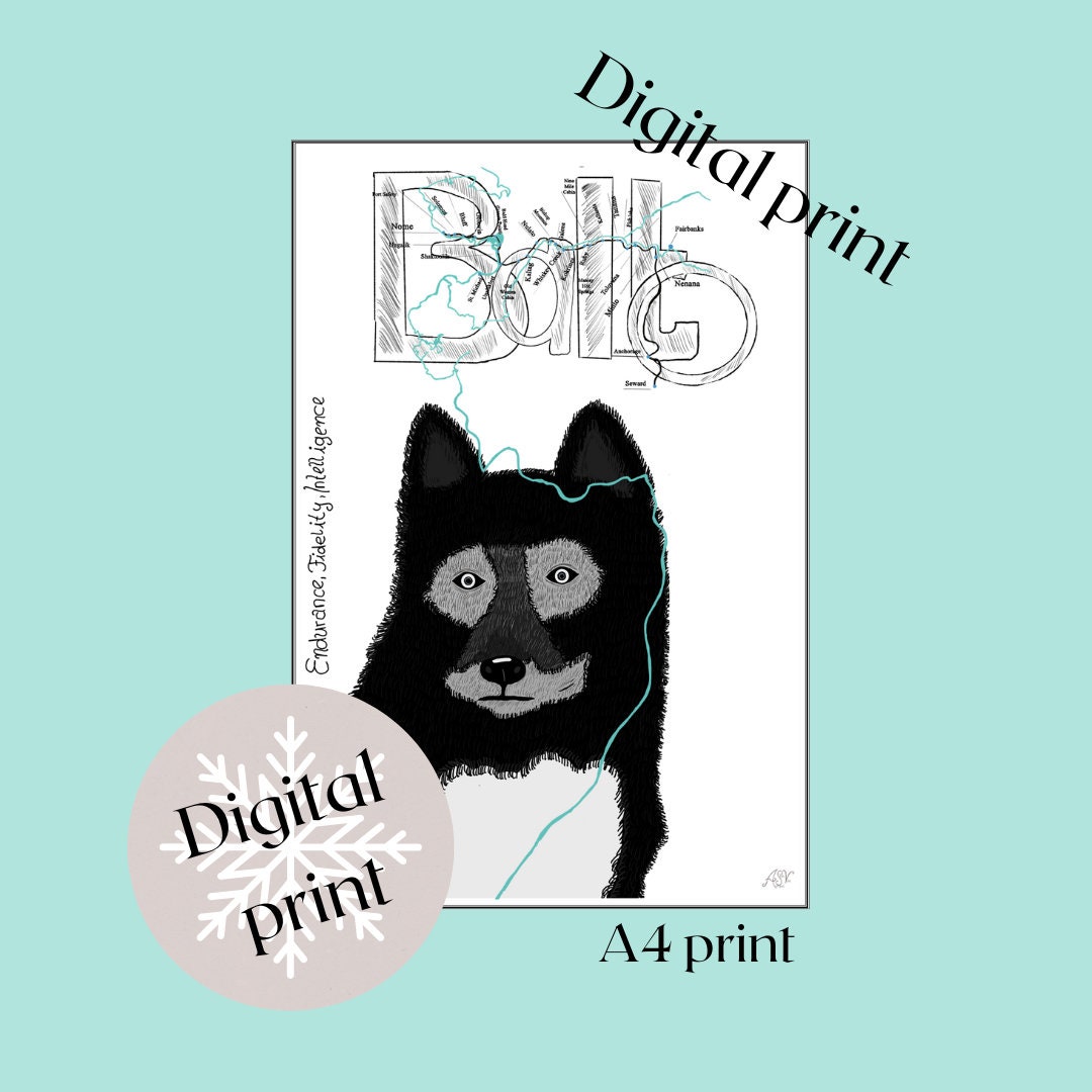 Balto Serum Run 1925 Heroic Animal - Etsy