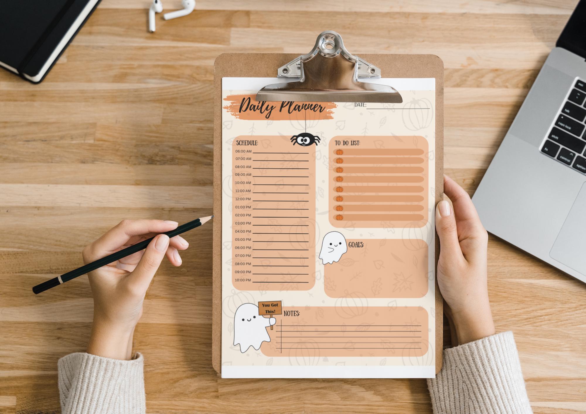 2024 Fall Digital Planner, Holiday Planner, Personalized Daily Planner ...