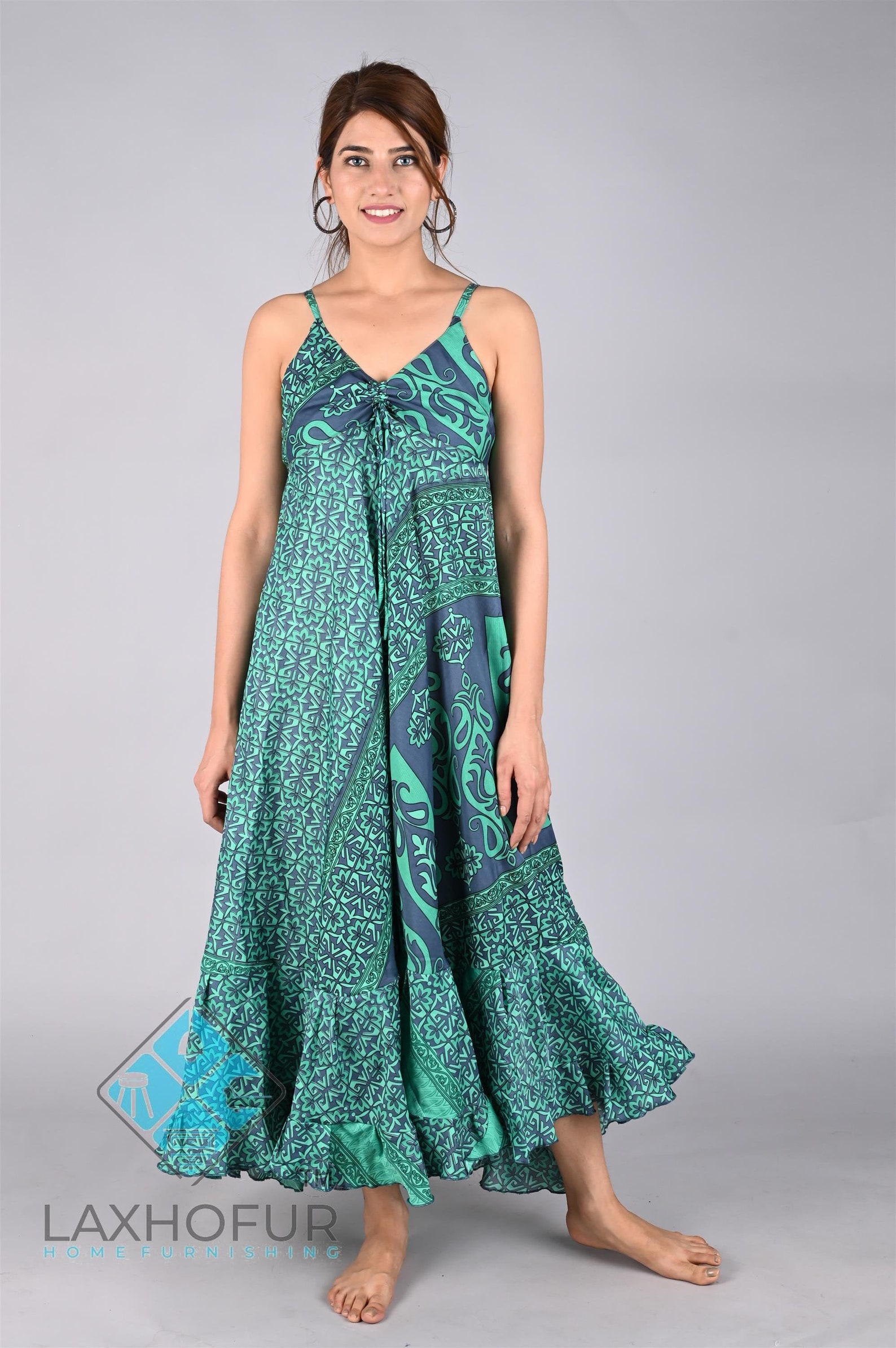 Women Silk Long Dress Silk Boho Maxi Summer Dress Sexy Long | Etsy