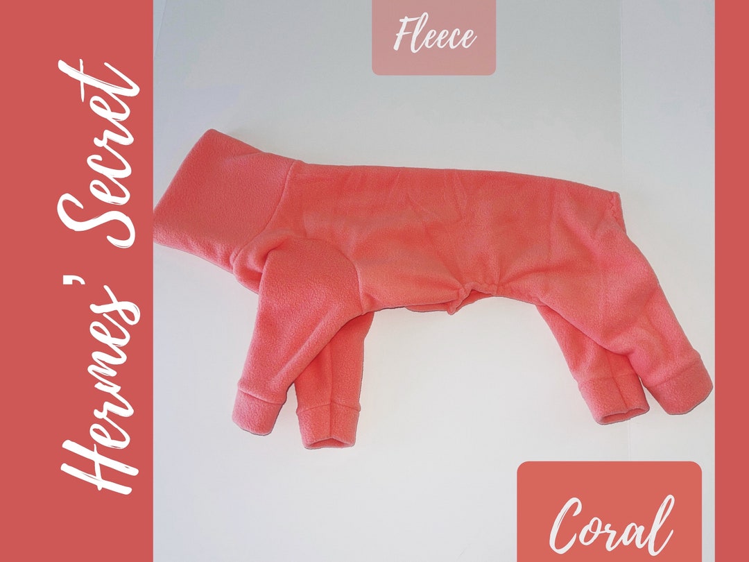 Hermes Secret Coral Fleece Jammies 38 Etsy