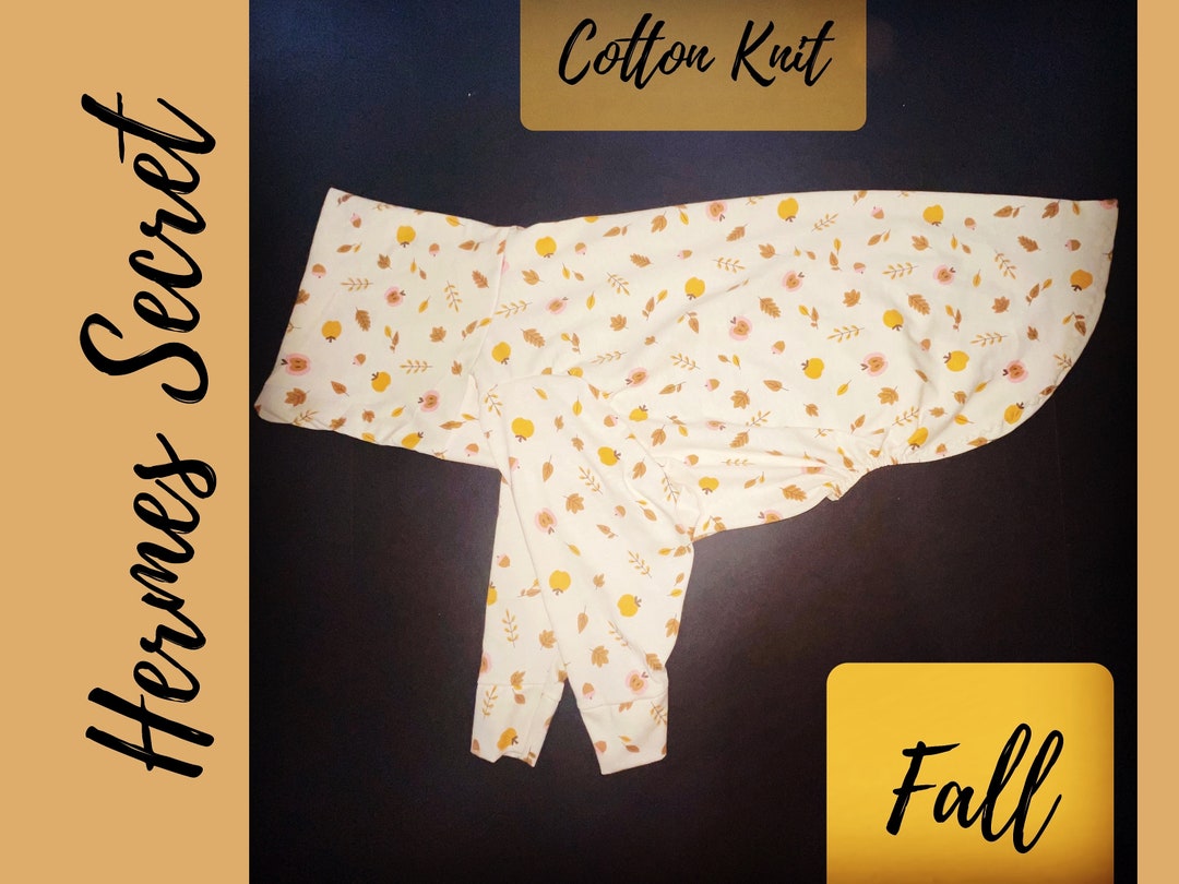 Hermes Secret Fall Cotton Knit Jammies Etsy